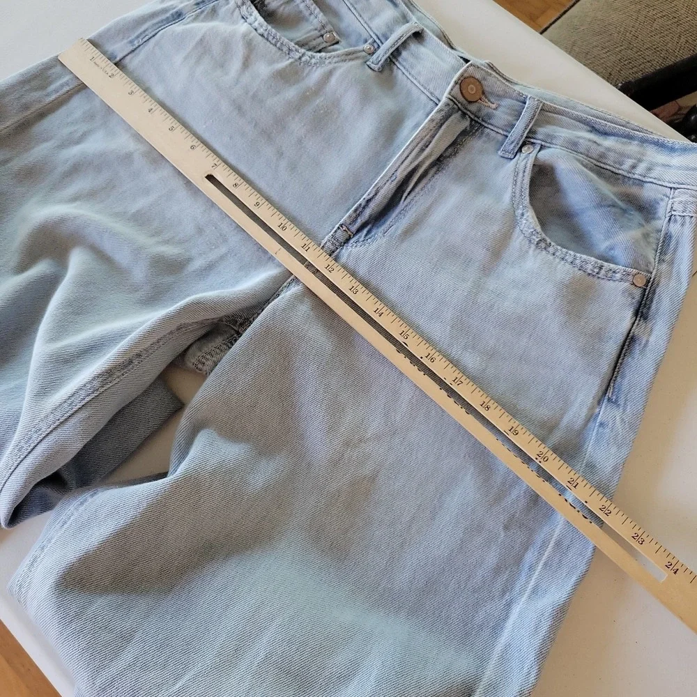 Sincerly Jules | Jeans | Sincerely Jules Wide Leg Baggy Chambray Jeans ...